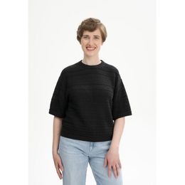 Mela Strukturiertes Strick T-Shirt AROHI | Gr.: XL