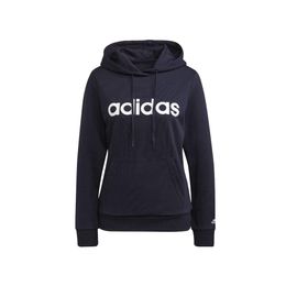 Adidas Kapuzenpullover Essentials Logo in Dunkelblau | Gr.: L
