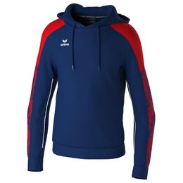 Erima Kinder Kapuzensweat in new navy/rot | Gr.: 116