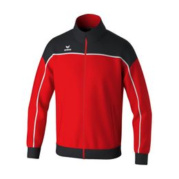 Erima Unisex Erwachsene Trainingsjacke in rot/schwarz/weiss | Gr.: 128