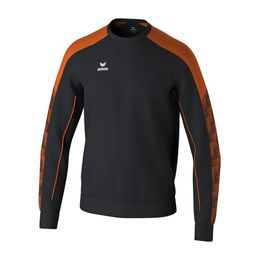 Erima Kinder Sweatshirt in schwarz/orange | Gr.: 152