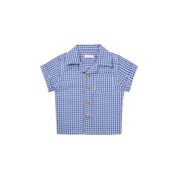 Noppies T-Shirt Osnabruck in Check pattern Medium blue | Gr.: 68