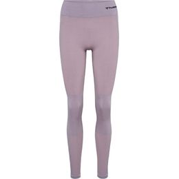 Hummel Leggings Hmlclea Multisport Damen in NIRVANA MELANGE | Gr.: XS