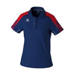 Erima Damen Poloshirt in new navy/rot | Gr.: 38