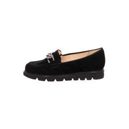 Hassia Leder-Mokassins "Pisa" in Schwarz | Gr.: 40