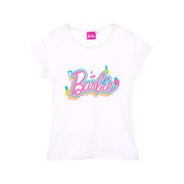 T-Shirt Barbie mit Glitzer in Wei&szlig; | Gr.: 116
