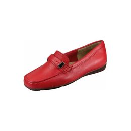 WIRTH Mokassin Slipper in Rot | Gr.: 38,5