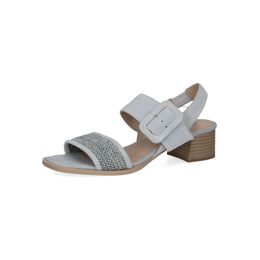 Caprice Leder-Sandaletten in Hellblau | Gr.: 41
