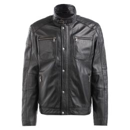 CBL Herren Lederjacke in schwarz | Gr.: M