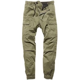 Vintage Industries Cargohose in Gr&uuml;n | Gr.: W34