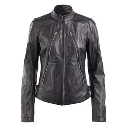CBL Damen Lederjacke in schwarz | Gr.: 40