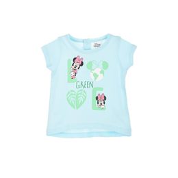 Disney Minnie Mouse T-Shirt kurzarm in Hell-Blau | Gr.: 80