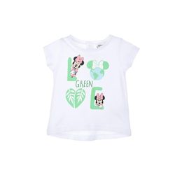 Disney Minnie Mouse T-Shirt kurzarm in Wei&szlig; | Gr.: 67