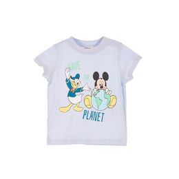 Disney Mickey Mouse T-Shirt kurzarm in Hell-Blau | Gr.: 80