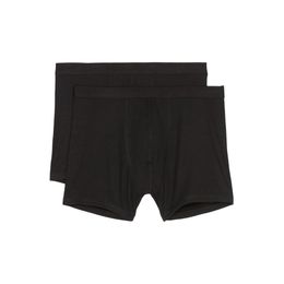 Marc O ́Polo Bodywear Long Short / Pant Iconic Rib Cotton in Schwarz | Gr.: L