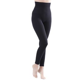 Yenita Slim Leggings Seamless Form-Leggings in Schwarz | Gr.: L