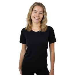 Stark Soul&reg; Stark Soul Sport Shirt Damen Racer - Seamless Laufshirt in schwarz | Gr.: XL/XXL