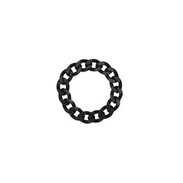 Steel_Art Fingerring Semir schwarz farben in schwarz | Gr.: 60