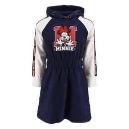 Disney Minnie Mouse Kleid langarm Sweatkleid in Blau | Gr.: 104