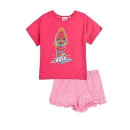 L.O.L. Surprise 2tlg. Outfit: Schlafanzug Sommer in Pink | Gr.: 110