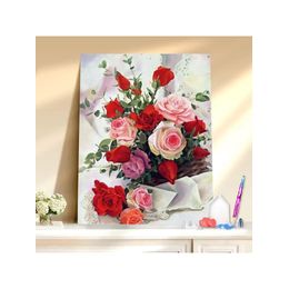 ARTNANAS Diamond Painting-"Rosengesteck" | Gr.: 30x40 cm