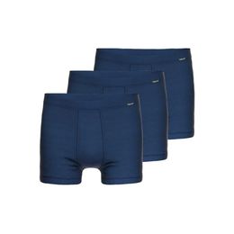 Ammann Retro Short / Pant Jeans Feinripp in Blau | Gr.: 5XL