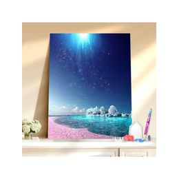 ARTNANAS Diamond Painting-"Wintersee" | Gr.: 50x60 cm