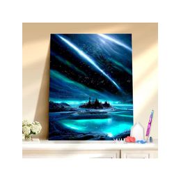 ARTNANAS Diamond Painting-"Polarlichter" | Gr.: 20x30-cm