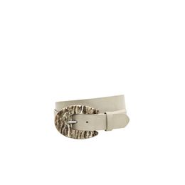 Collezione Alessandro Lederg&uuml;rtel " Rocky " in grau | Gr.: 85