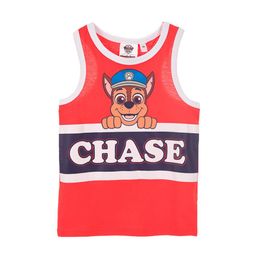 PAW PATROL Tank Top Shirt Chase in Rot | Gr.: 104