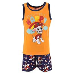 Pyjama "PAW PATROL" in Dunkelblau/ Orange | Gr.: 104