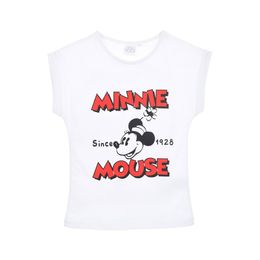 Disney Minnie Mouse Shirt "Minnie" in Wei&szlig; | Gr.: 128