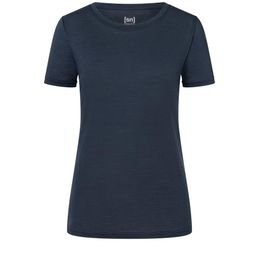 super.natural Merino T-Shirt THE ESSENTIAL in blau | Gr.: S