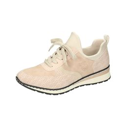 Rieker Schn&uuml;rstiefeletten, Sneakers Mid in rose/altrosa/perle/perlcreme/beige | Gr.: 37