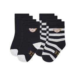 Steiff Socken 4er Pack in Blau | Gr.: 27-30