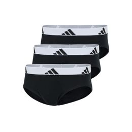 adidas Sportswear Slip / Unterhose Active Flex Cotton in Wei&szlig; | Gr.: M