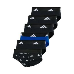 adidas Sportswear Slip / Unterhose Active Flex Cotton in Schwarz / blau | Gr.: L
