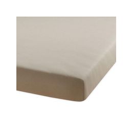 BettwarenShop Spannbettlaken Multi-Stretch in kiesel | Gr.: 220x220 cm