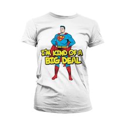 Superman Shirt in Wei&szlig; | Gr.: XL