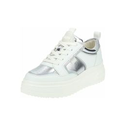 Buffalo Sneaker in Wei&szlig;/Silber | Gr.: 42