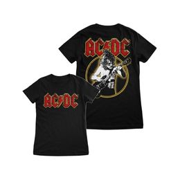 ACDC AC/DC Shirt "Angus Young Girly Tee" in Schwarz | Gr.: L