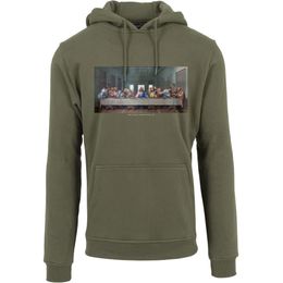 Mister Tee Kapuzenpullover in olive | Gr.: M