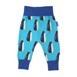 Toby tiger Hose mit Pinguin Print in blau | Gr.: 80