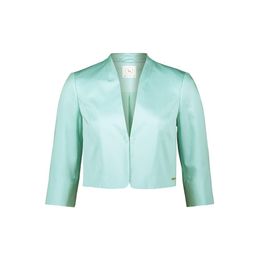 BETTY & CO BETTY & CO Bolero-Jacke unifarben in Pastel Turquoise | Gr.: 44