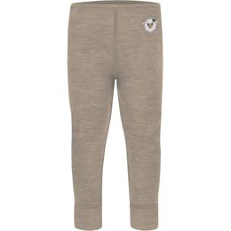Normani Outdoor Sports Baby Merino Hose Tutira in Beige | Gr.: 62