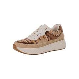 Marco Tozzi Sneaker in Beige/Braun | Gr.: 41
