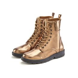 Lascana Stiefelette in bronzefarben | Gr.: 42