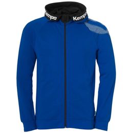 Kempa Trainingsjacke "Core 26 Hood Jacket" in Blau | Gr.: 140