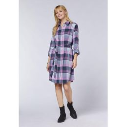 POLO SYLT Kleid in Blau/ Pink | Gr.: M