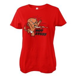 Hot Stuff Shirt "Retro T-Shirt Girly Tee" in Rot | Gr.: L